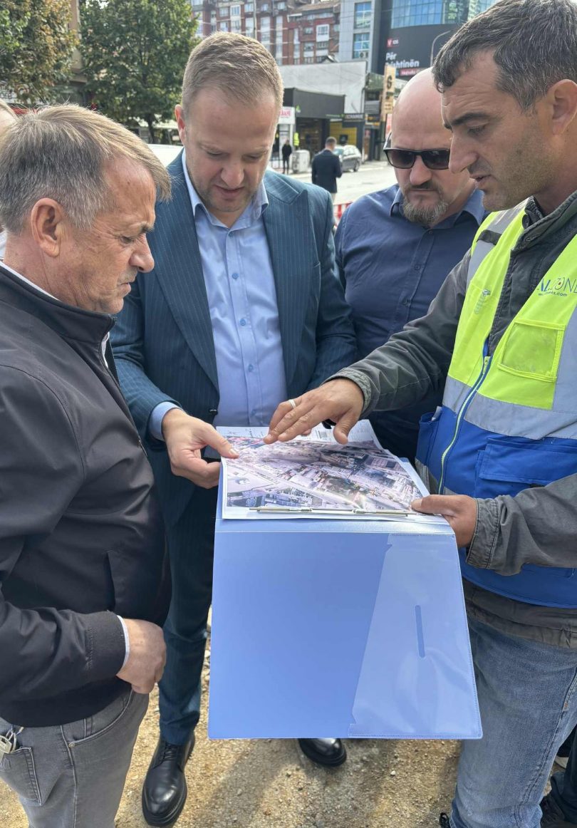 U.d. i KE, z.Bllaca inspektoi punimet për zgjerimin e rrjetit të ...